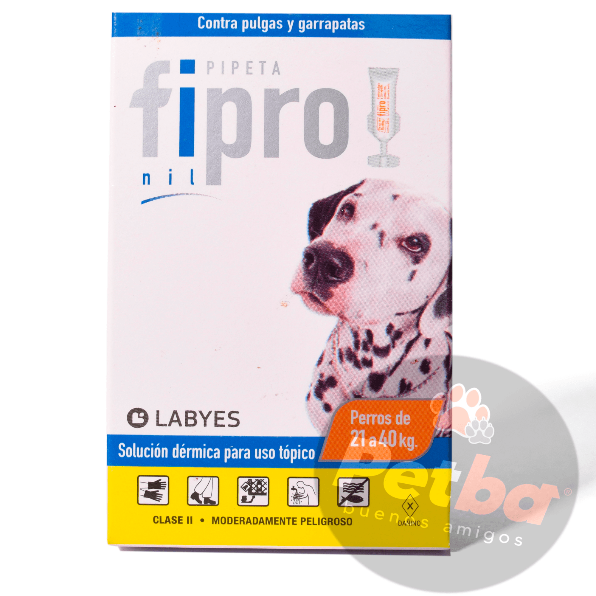 Pipeta Labyes Fipro Perro x 21kg a 40kg -Farmacia-