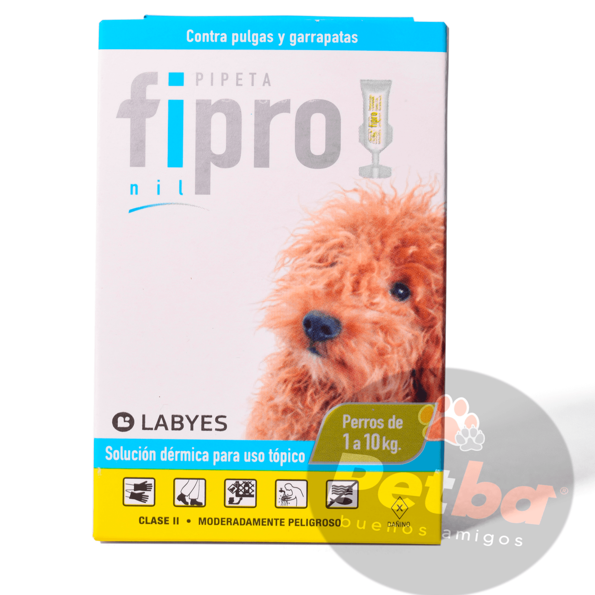 Pipeta Labyes Fipro Perro x 1kg a 10kg -Farmacia-