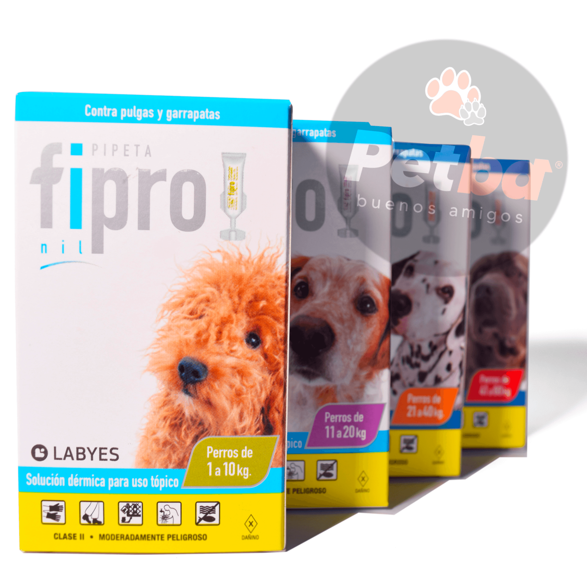 Pipeta Labyes Fipro Perro x 1kg a 10kg -Farmacia-